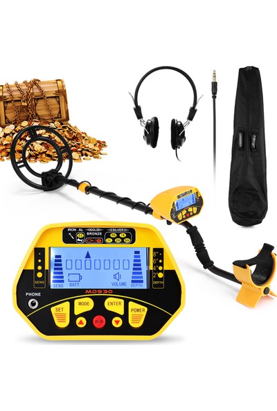 Buyfun MD930 LCD Ekran Metal El Dedektörü (Yurt Dışından)