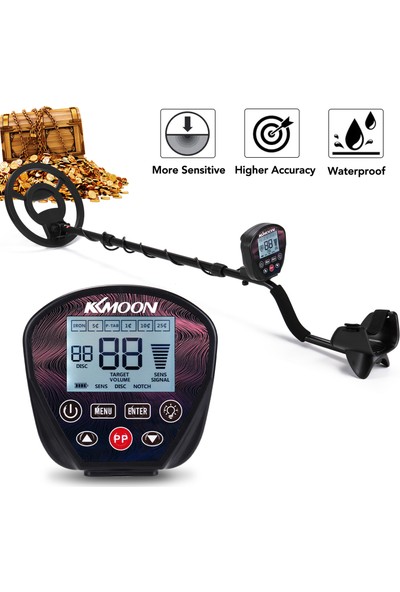 Kkmoon MD-820KK LCD Büyük Ekran Metal Dedektörü Elde (Yurt Dışından) Kkmoon MD-820KK LCD Büyük Ekran Metal Dedektörü Elde (Yurt Dışından)