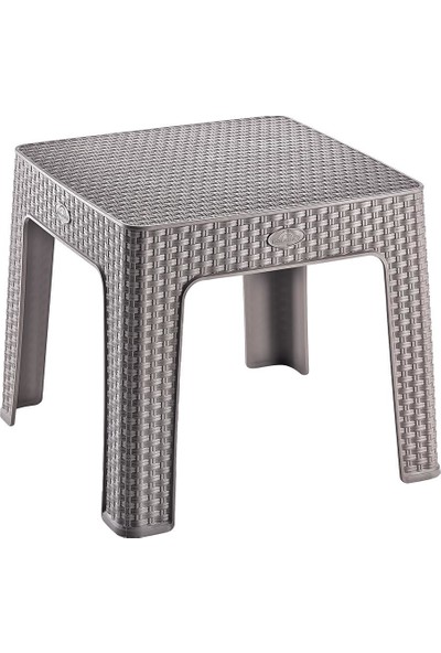 Holiday Monoblok Rattan Sehpa | Bahçe & Balkon & Şezlong Sehpası