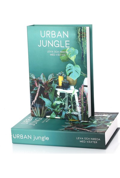 Yedi Home&Decor Dekoratif Kitap Kutu Urban Jungle Green Yedi Home&Decor Dekoratif Kitap Kutu Urban Jungle Green