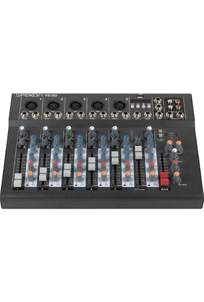 Spekon Fx-5u 5 Mono + 1 Stereo Stüdyo Kayıt Mikseri Spekon Fx-5u 5 Mono + 1 Stereo Stüdyo Kayıt Mikseri