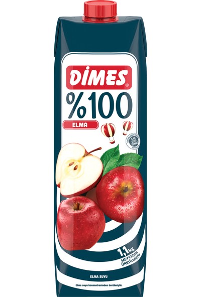Dimes %100 Elma 1 L Dimes %100 Elma 1 L