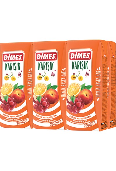 Dimes Karışık Nektar 6x200 ml Dimes Karışık Nektar 6x200 ml