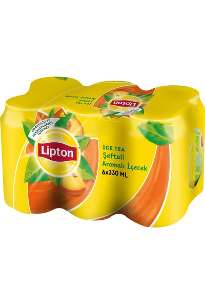 Lipton Ice Tea Şeftali 6x330 ml Lipton Ice Tea Şeftali 6x330 ml