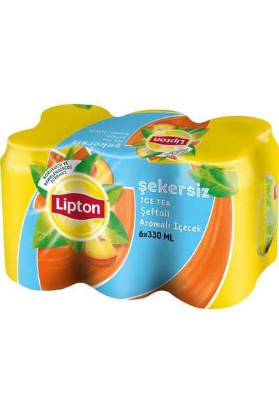 Lipton Ice Tea Light Şeftali 6x330 ml Lipton Ice Tea Light Şeftali 6x330 ml