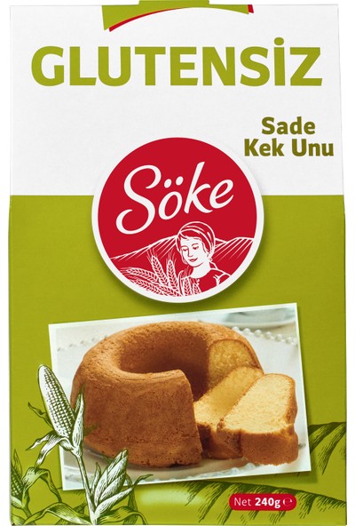 Söke Glutensiz Sade Kek Unu 240 gr