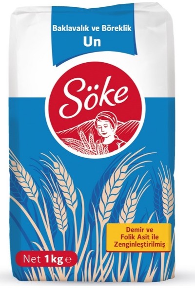 Söke Baklavalık Böreklik Un 1 kg Söke Baklavalık Böreklik Un 1 kg