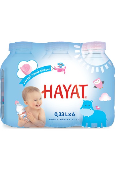 Hayat Bebek Su 6x330 ml Hayat Bebek Su 6x330 ml