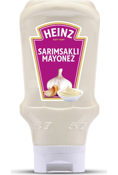 Heinz Sarımsaklı Mayonez 400 gr Heinz Sarımsaklı Mayonez 400 gr