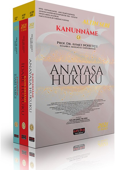 Kanunname Anayasa Hukuku- İdare Hukuku- İdari Yargılama Hukuku Altın Seri Kanunname Anayasa Hukuku- İdare Hukuku- İdari Yargılama Hukuku Altın Seri