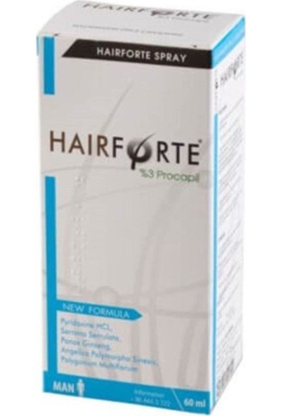 HairForte Hair Forte Erkek %3 Procapil - 60 ml