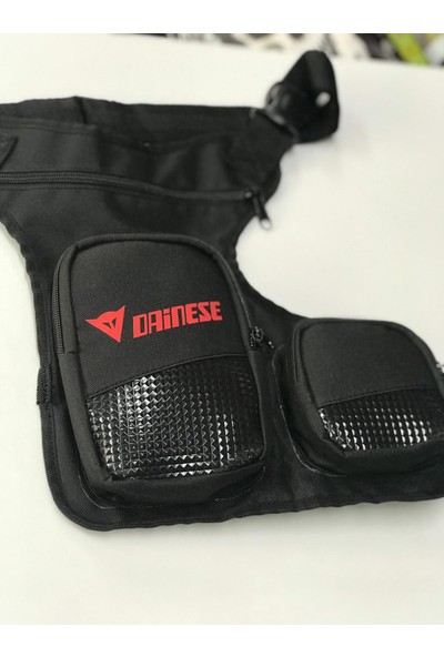 Motosiklet Bacak Çantası Dainese Kırmızı
