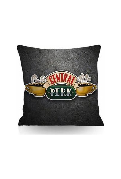 43*43 cm 250 gr Elyaflı Iç Yastıklı Central Perk Kırlent Friends Temalı Çift Taraflı (T0155) 43*43 cm 250 gr Elyaflı Iç Yastıklı Central Perk Kırlent Friends Temalı Çift Taraflı (T0155)