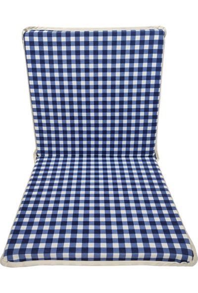 Derya Ticaret Sandalye Minderi Sırt Dayamalı 6 Adet