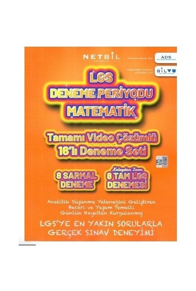 Netbil Yayıncılık LGS Matematik Deneme Periyodu Netbil Yayıncılık LGS Matematik Deneme Periyodu