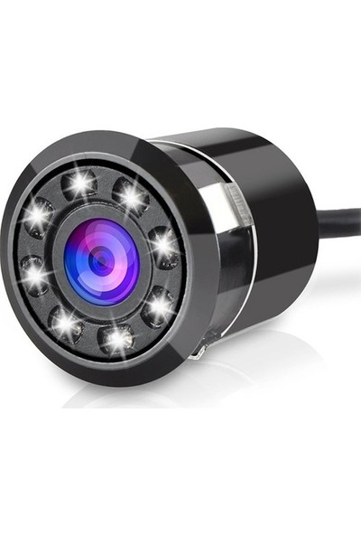 Araç Geri Kamerası Hd 8 LED Gece Görüş Geniş Açı Su Geçirmez Araç Geri Kamerası Hd 8 LED Gece Görüş Geniş Açı Su Geçirmez