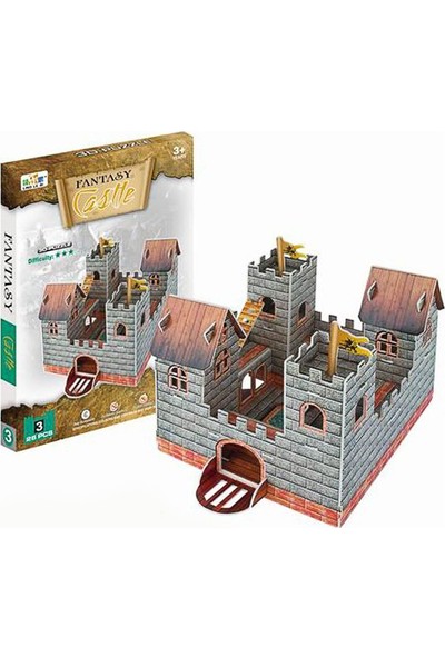 CC Oyuncak 3D Puzzle Fantasy Castle 3 Boyutlu Puzzla Eğitici Yapboz 26 Parça CC Oyuncak 3D Puzzle Fantasy Castle 3 Boyutlu Puzzla Eğitici Yapboz 26 Parça