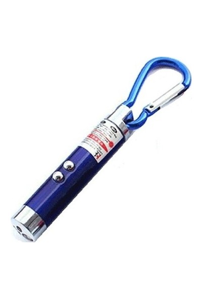 Burdabuldu Metal Fener Kedi Oyuncak Lazeri 3 Aşamalı