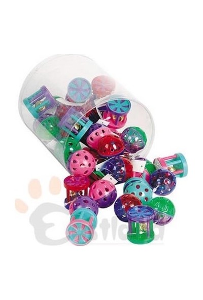 Eastland Kedi Oyuncağı Çıngıraklı Karışık 60 Adet Eastland Kedi Oyuncağı Çıngıraklı Karışık 60 Adet