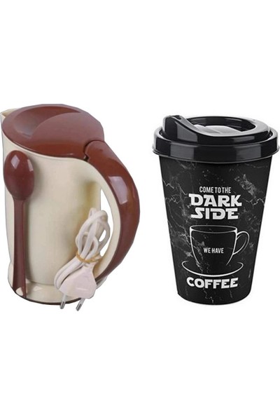 Transformacion 220 Volt Plastik Kettle Mug Bardak Seti Transformacion 220 Volt Plastik Kettle Mug Bardak Seti