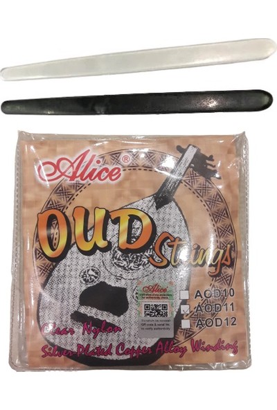 Alice Aod-11 Ud Takım Teli + 2 Adet Ud Mızrap Alice Aod-11 Ud Takım Teli + 2 Adet Ud Mızrap