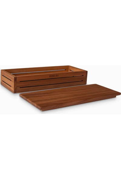 Woodsaka 3line Yatay Gereçlik - Kapaklı - Kiraz Ağacından