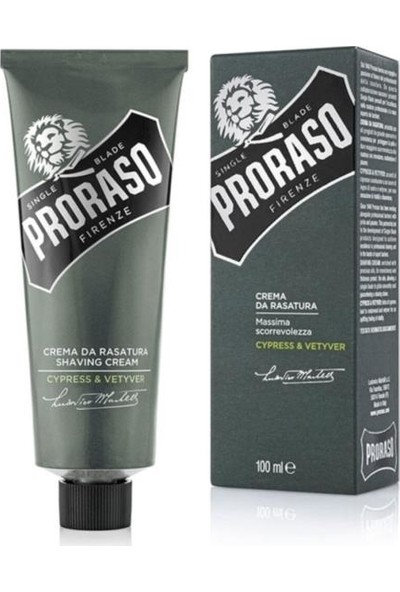 Proraso Cypress And Vetyver Tıraş Kremi 100 ml