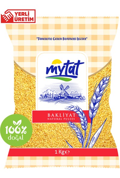 Mytat Köftelik Bulgur 1 kg Mytat Köftelik Bulgur 1 kg