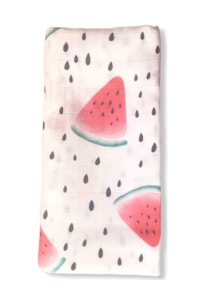 Pambuk.Co Karpuz Müslin Örtü 120 x 120 cm - Pambuk.co Pambuk.Co Karpuz Müslin Örtü 120 x 120 cm - Pambuk.co