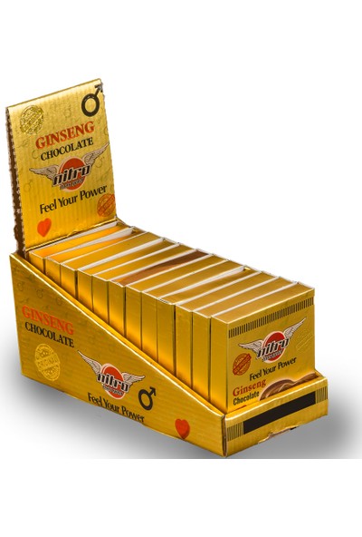 Nitromax Ginseng Çikolata 12'li 12GR Nitromax Ginseng Çikolata 12'li 12GR