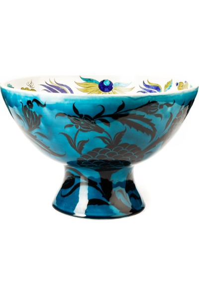 Turgut Tuna Şamişi Ayaklı Kase Seramik Turgut Tuna Şamişi Ayaklı Kase Seramik