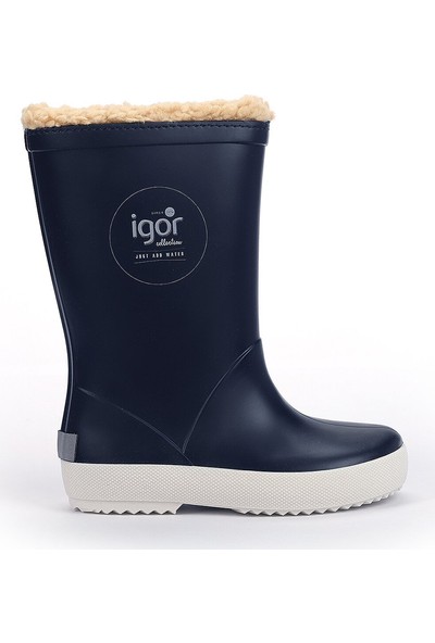 Igor Splash Nautıco Borreguıto Lacivert Erkek Çocuk Yağmur Çizmesi