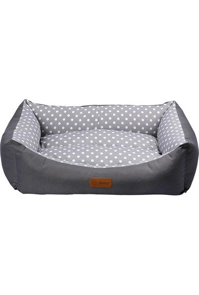 Dubex Tarte Gri Benekli Kedi ve Köpek Yatağı Medium Dubex Tarte Gri Benekli Kedi ve Köpek Yatağı Medium