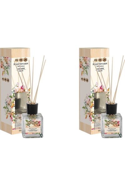 Pereja Reed Diffuser Oda Kokusu Kaşmir 100 ml x 2 Adet