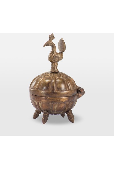 Estetik Decor Kase Alüminyum Antik Dekoratif Tabak