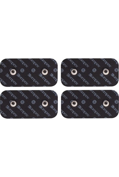 Compex 42216-4 Compex Performance Dual Snap 5 x 10 cm Çift Çıtçıtlı Siyah Tens Elektrot Pedi, 4 Adet Compex 42216-4 Compex Performance Dual Snap 5 x 10 cm Çift Çıtçıtlı Siyah Tens Elektrot Pedi, 4 Adet