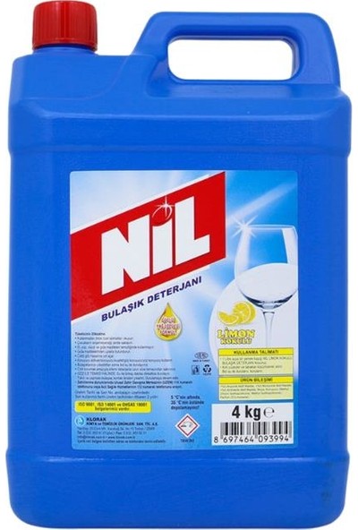 KLORAK Nil Bulaşık Deterjanı 4 kg