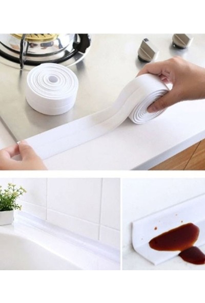 Maksipazar Su Sızdırmaz Bant Lavabo Küvet Kenar Bandı 3,2 mt