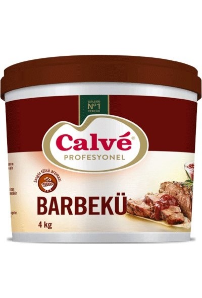 Calve Kova Barbekü Sos 4 kg Calve Kova Barbekü Sos 4 kg