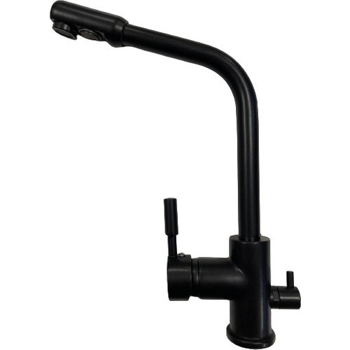 Aceser Siyah Arıtmalı Üç Yollu Mutfak Eviye Bataryası Fiyatı