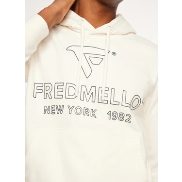Logotipo De Fred Mello Clear Rubber Patch With Black Logo