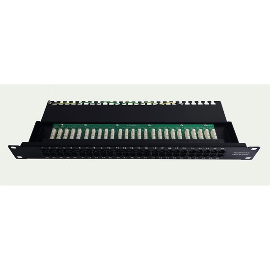 Beek 50 port CAT 3 ISDN Patch Panel, zırhsız, 8P4C, LSA, 1U, Fiyatı