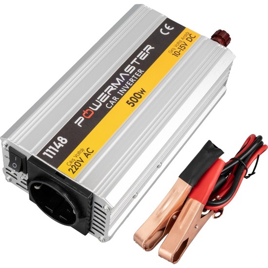 Powermaster PM-11148 12 Volt 500 Watt Modified Sınus Fiyatı