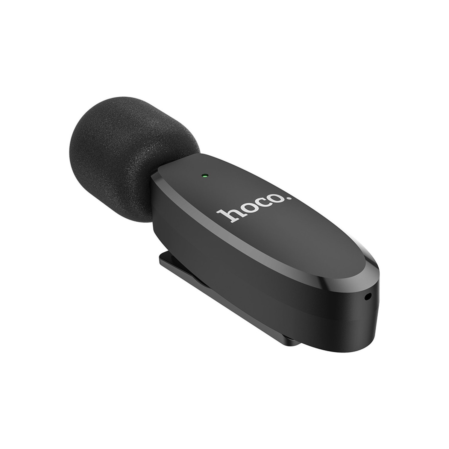 Hoco L15 Type-C Kablosuz Dijital Yaka Mikrofonu - Siyah Fiyatı