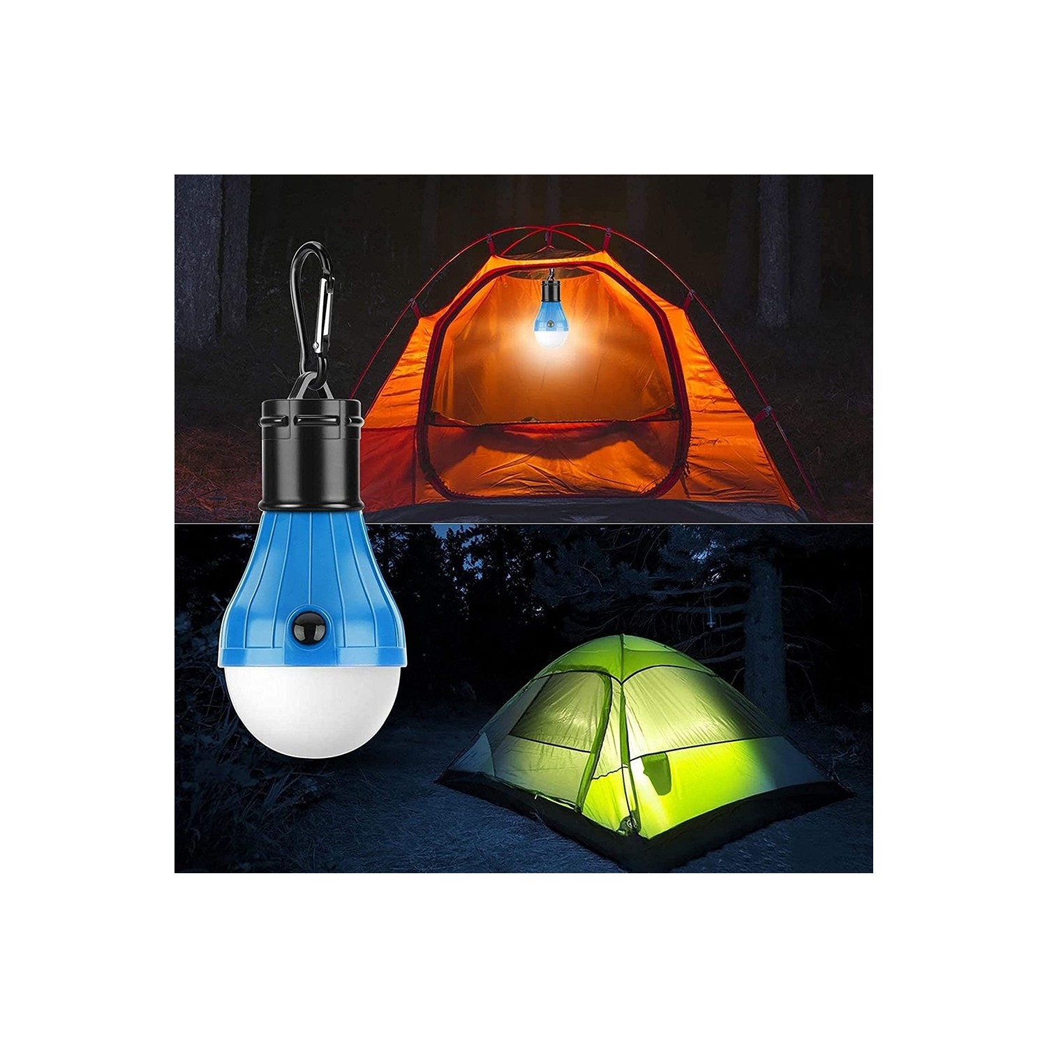 Silhouette 4 Paket LED Kamp Işığı, Çadır Kampçıları Için Kamp ...