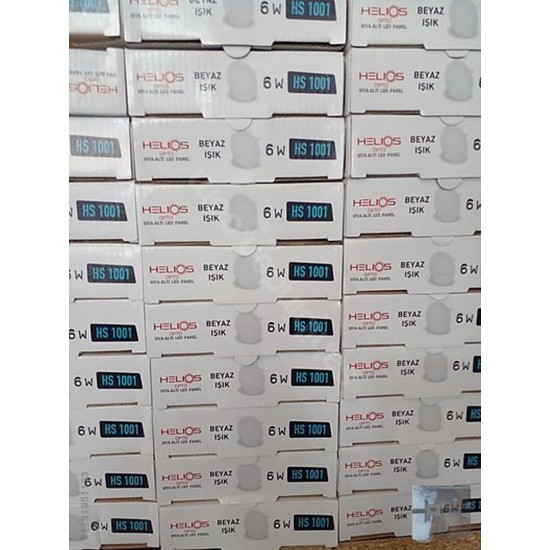 Helios 50 Adet Helios 6W Panel LED Beyaz Işık Hs 1001 Fiyatı