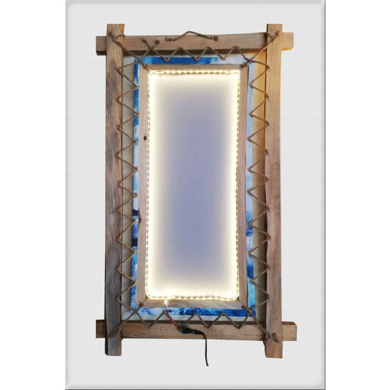Tecnoo Zenci Kadın LED Işıklı Rustik Kanvas Tablo B 96 x 66 Fiyatı