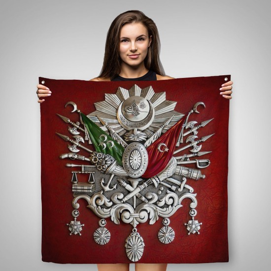 Osmanlı Tuğrası Kanvas Duvar ÖRTÜSÜ-HALISI-5885 Fiyatı