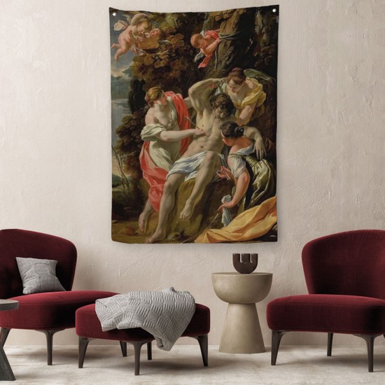 Alessandro Turchi Saint Sebastian Duvar ÖRTÜSÜ-HALISI-6412 Fiyatı