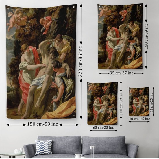 Alessandro Turchi Saint Sebastian Duvar ÖRTÜSÜ-HALISI-6412 Fiyatı